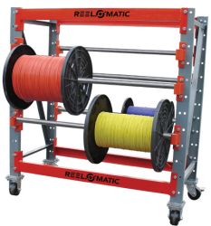 Wire & Cable Reel Storage Racks | Wire Reel Rack | ReelPower Industrial